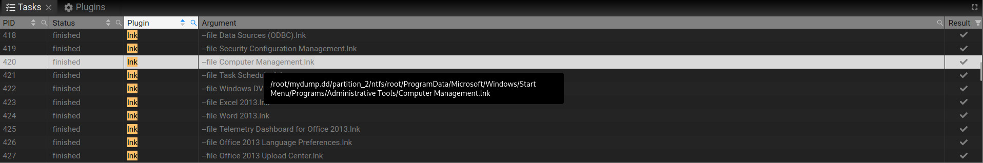 TAPIR user documentation